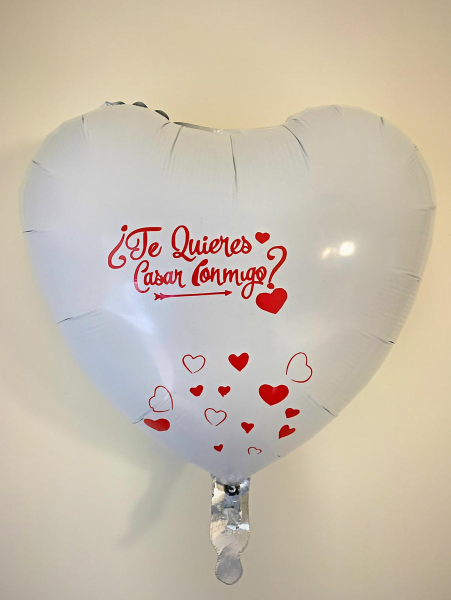 Te quieres casar conmigo? – Elcos Balloons