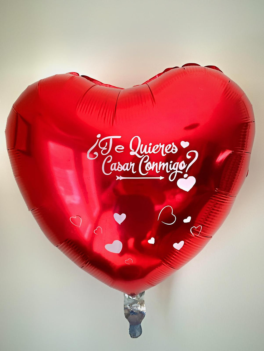 Te quieres casar conmigo? – Elcos Balloons